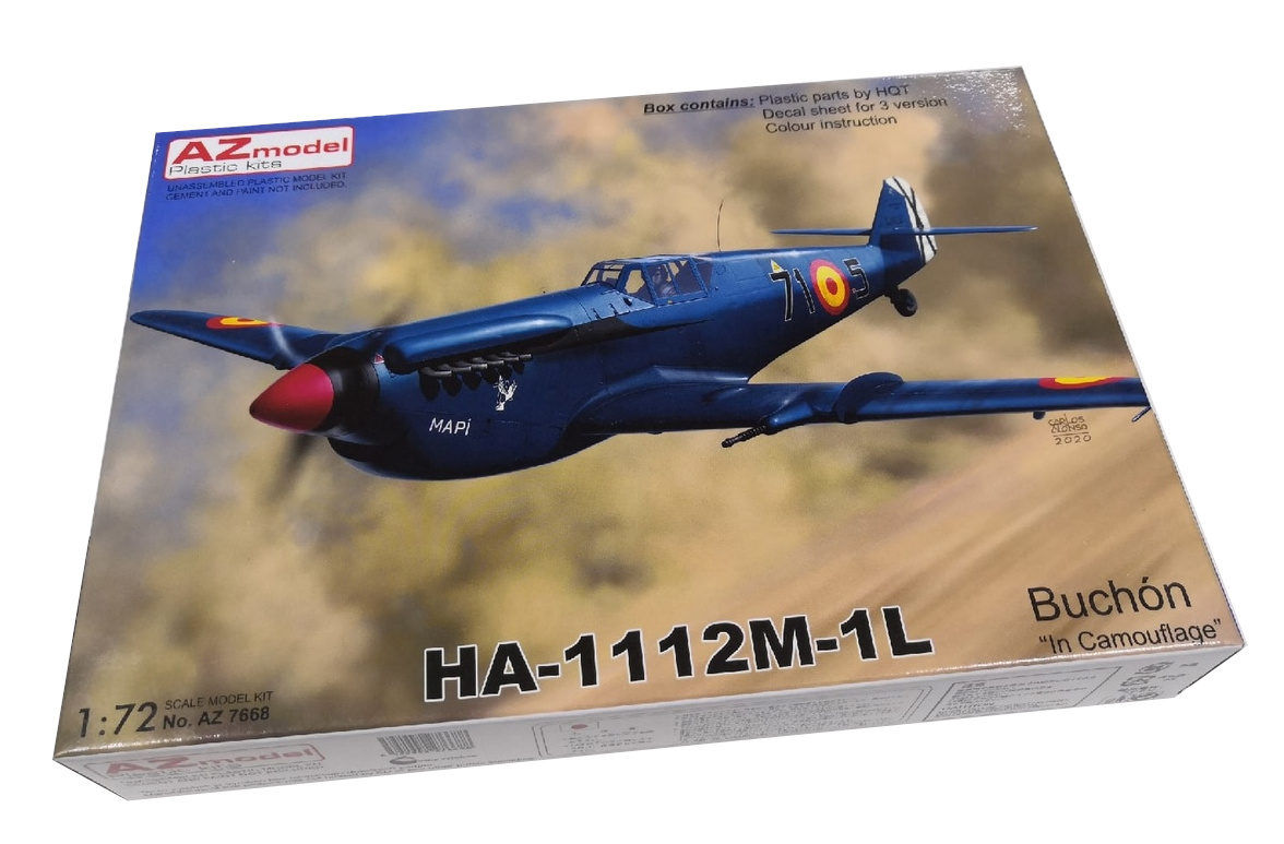 1/72 Самолет HA-1112M-1L (AZmodel, AZ7668) - МурманХобби