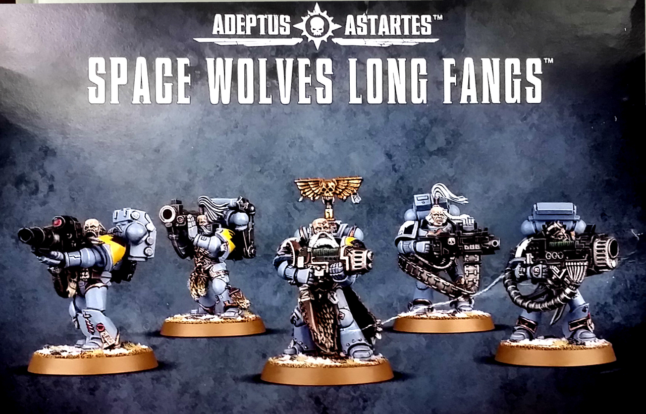 Adeptus Astartes Space Wolves Long Fangs (Citadel, 53-15) - МурманХобби